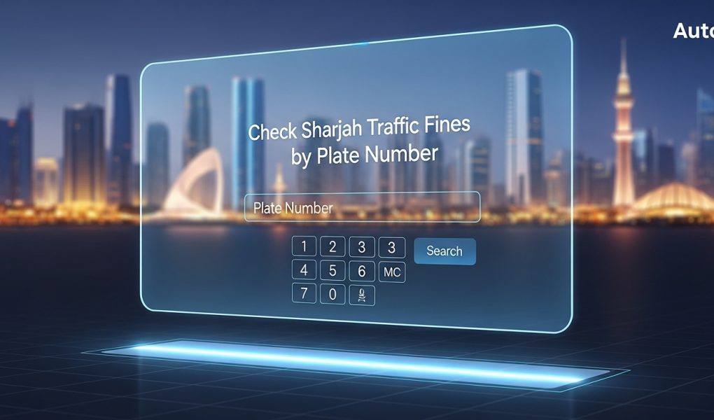 How to Check Sharjah Traffic Fines by Plate Number Online